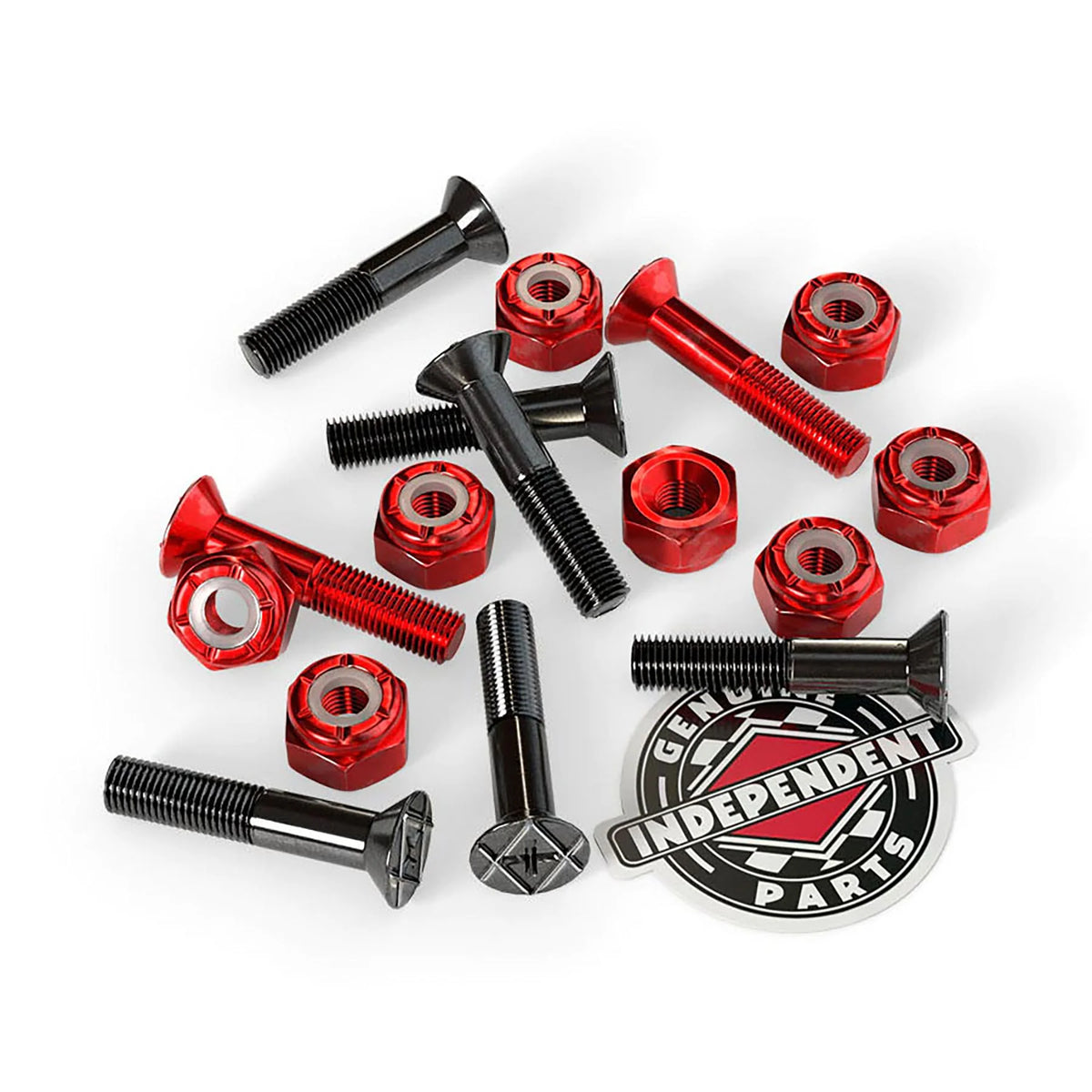 1in Phillips Independent Genuine Parts Black/Red Hardware – Disrupt ...