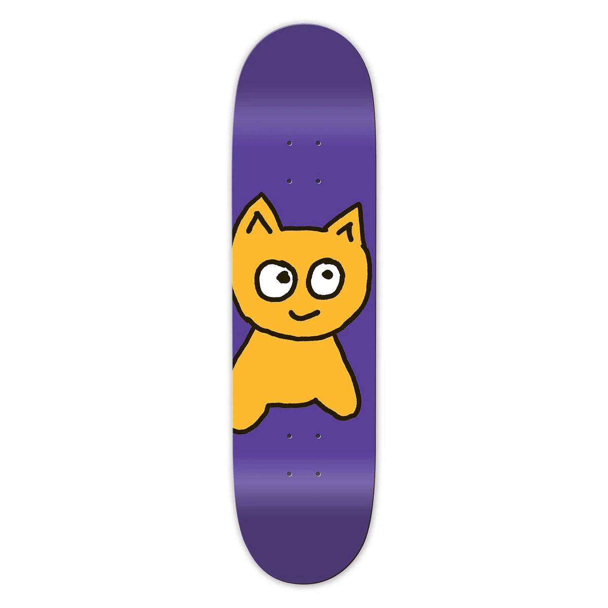 MEOW TEAM BIG CAT PURPLE MINI DECK 7.50 X 30.25 – Disrupt Skateshop